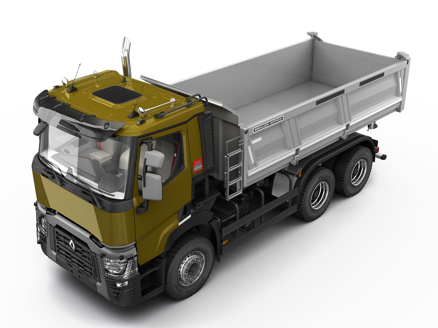 Renault C-series 6x4 3D - TurboSquid 1377712