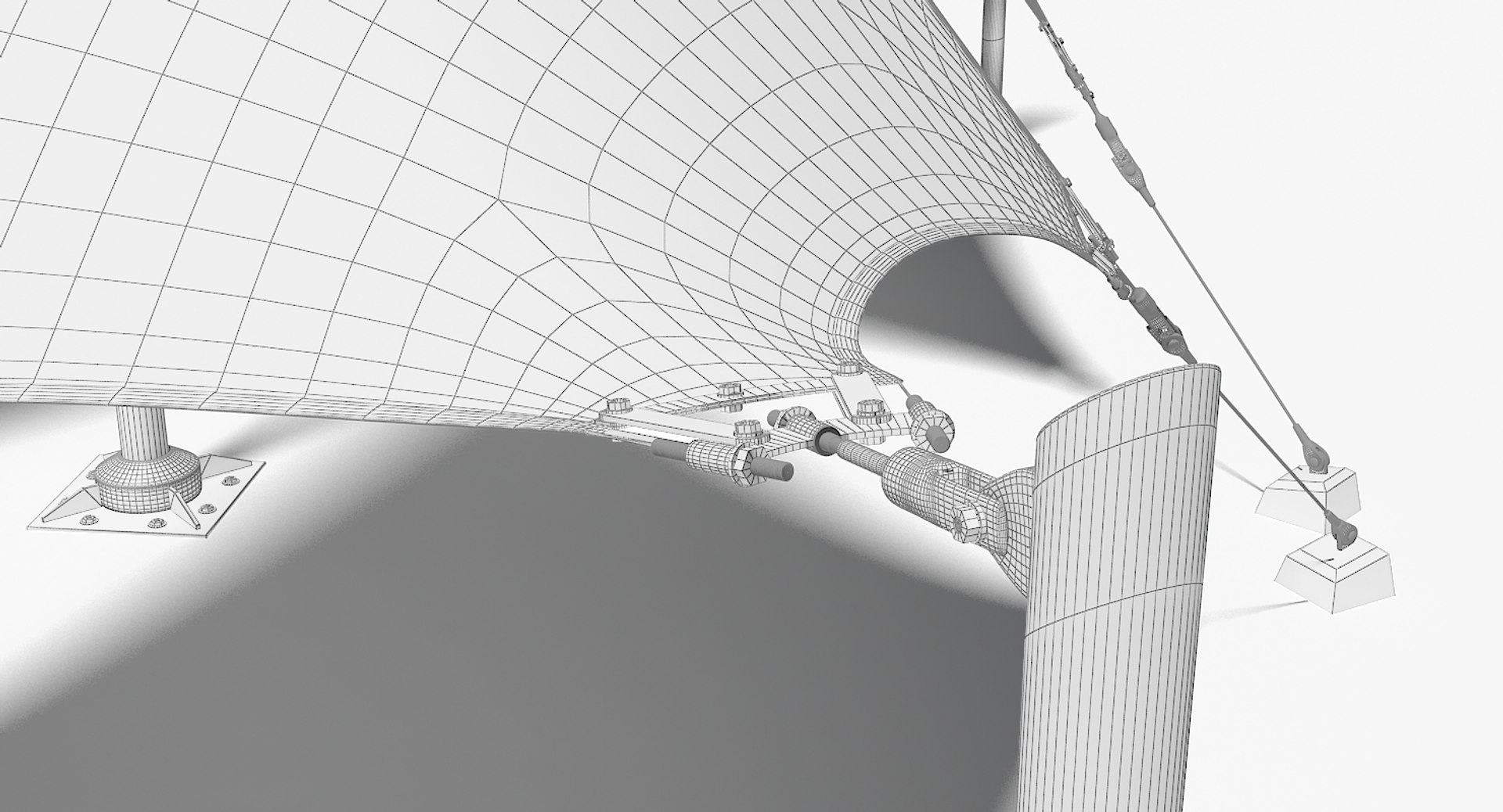 Membrane Tensile Model - TurboSquid 1313778