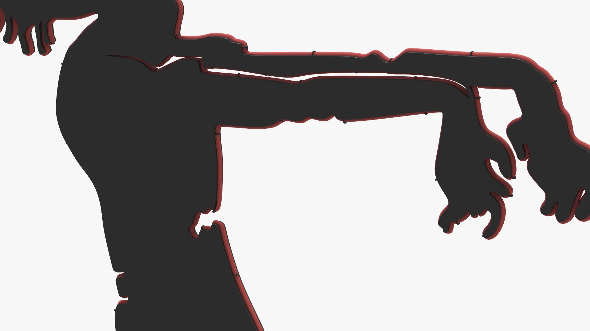 3D Silhouette Scare 2 - TurboSquid 2131777