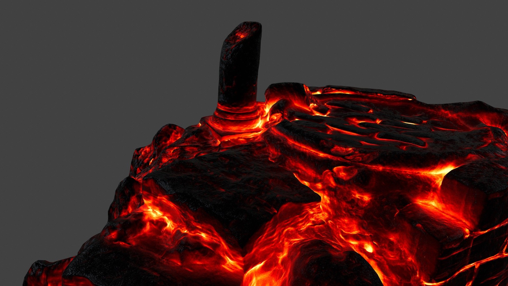 Lava Temple 3D - TurboSquid 1169190