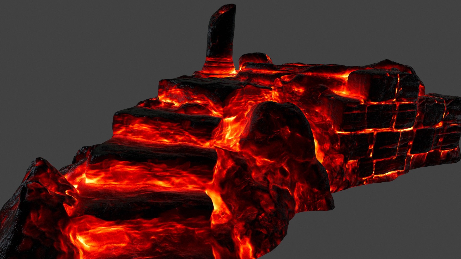 Lava Temple 3D - TurboSquid 1169190