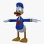 donald duck 3d model
