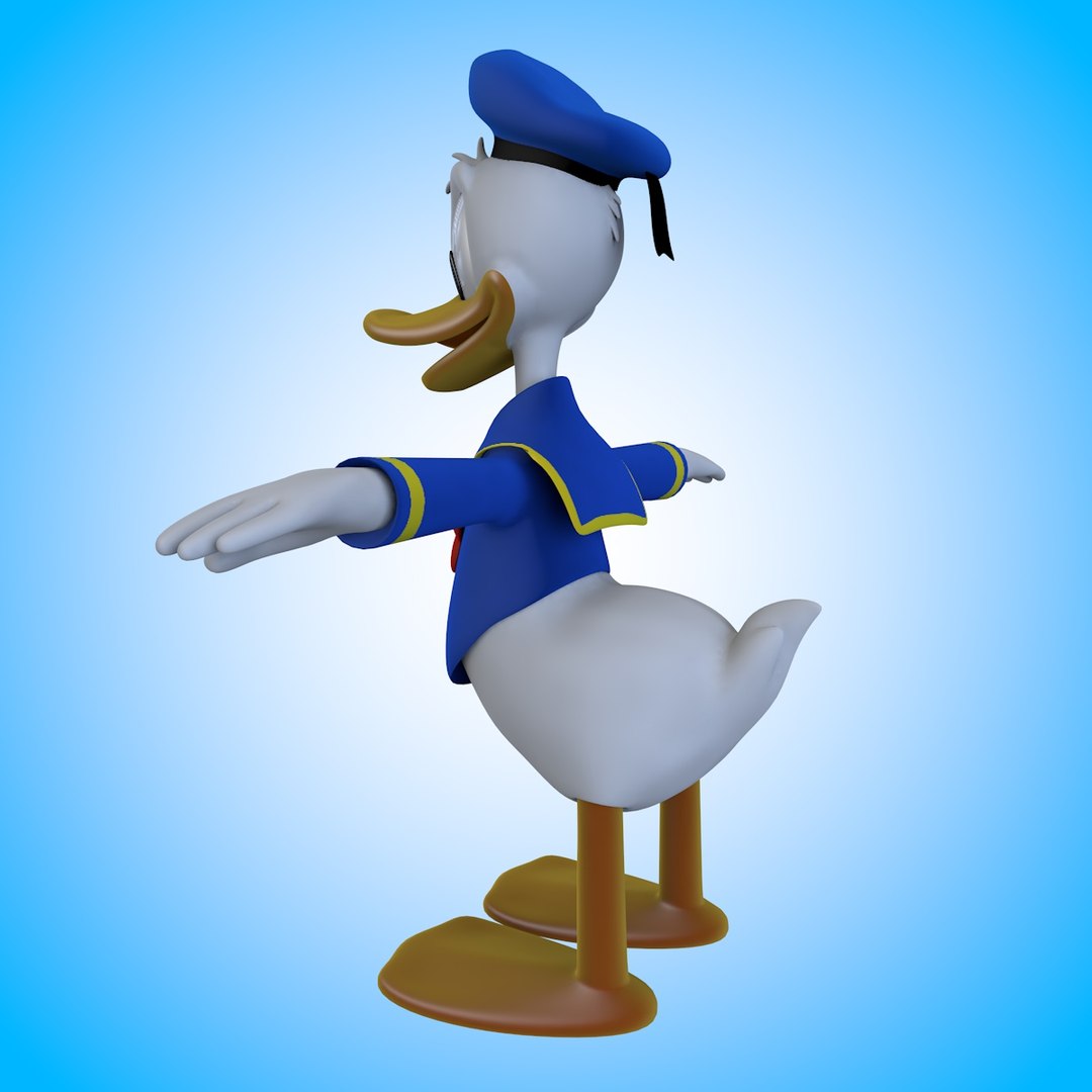 donald duck c4d