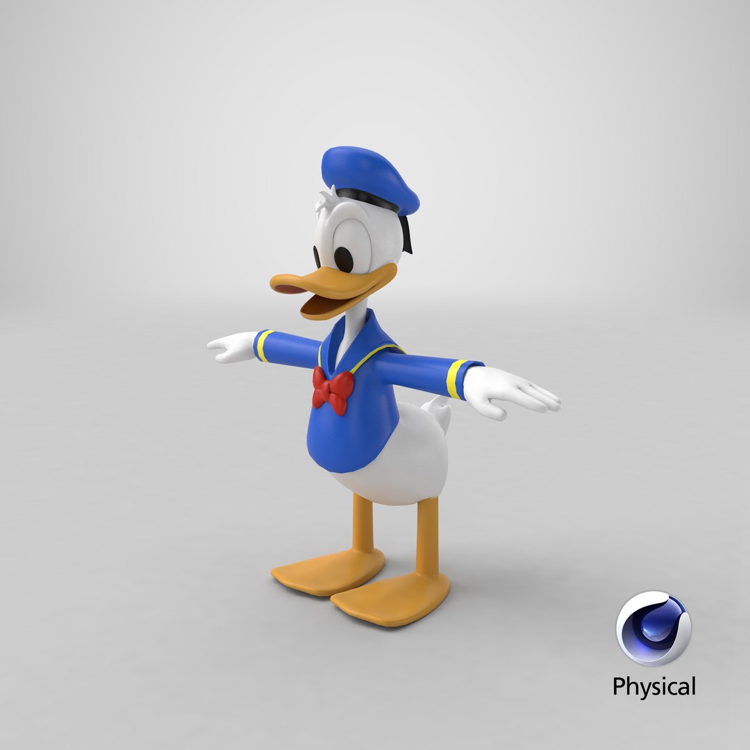 Donald Duck C4d