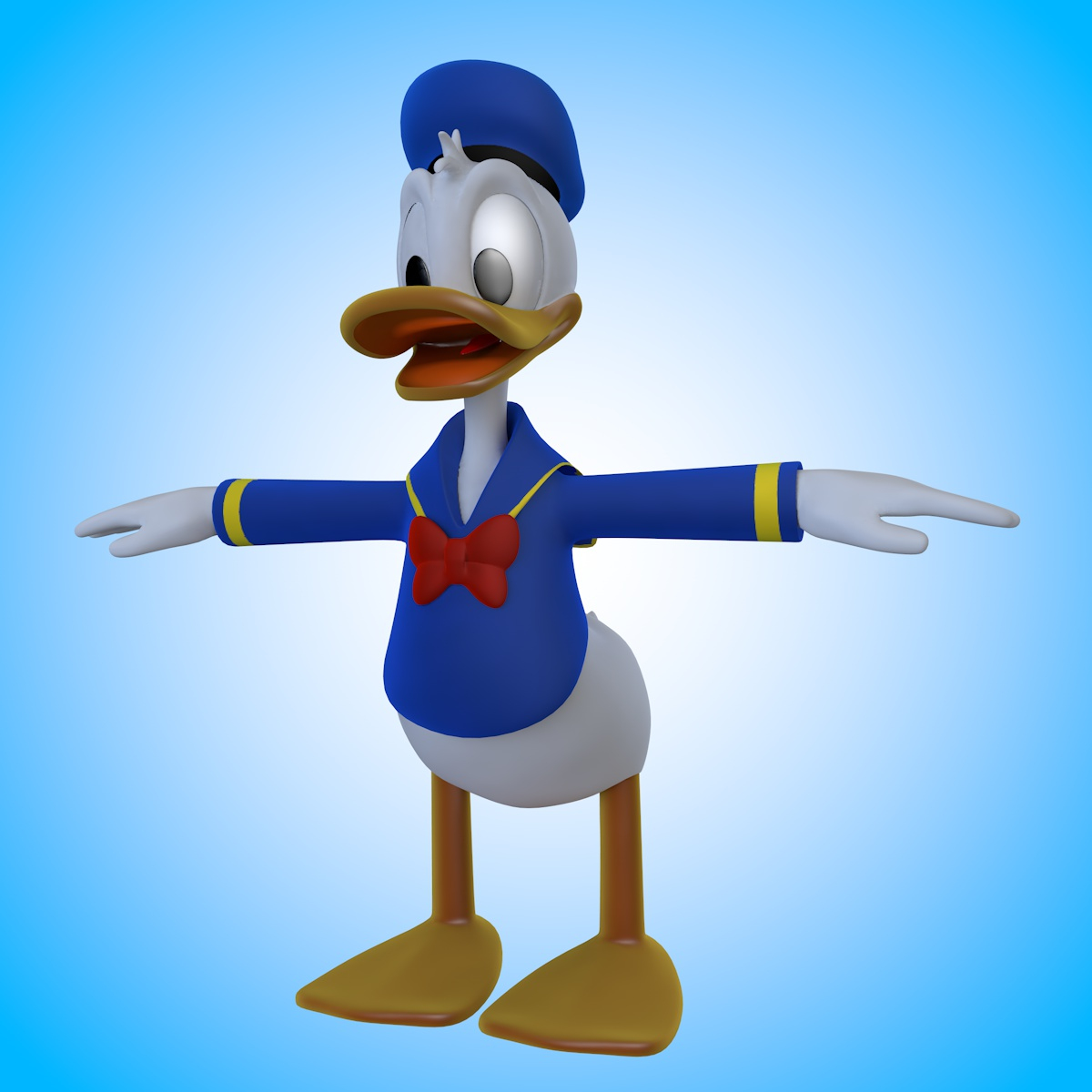donald duck c4d