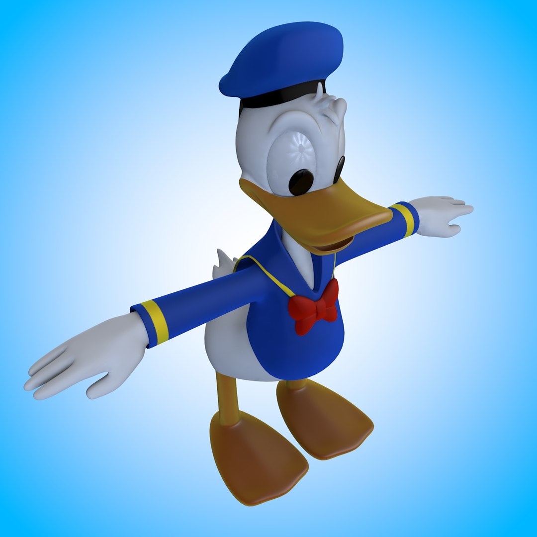 donald duck c4d
