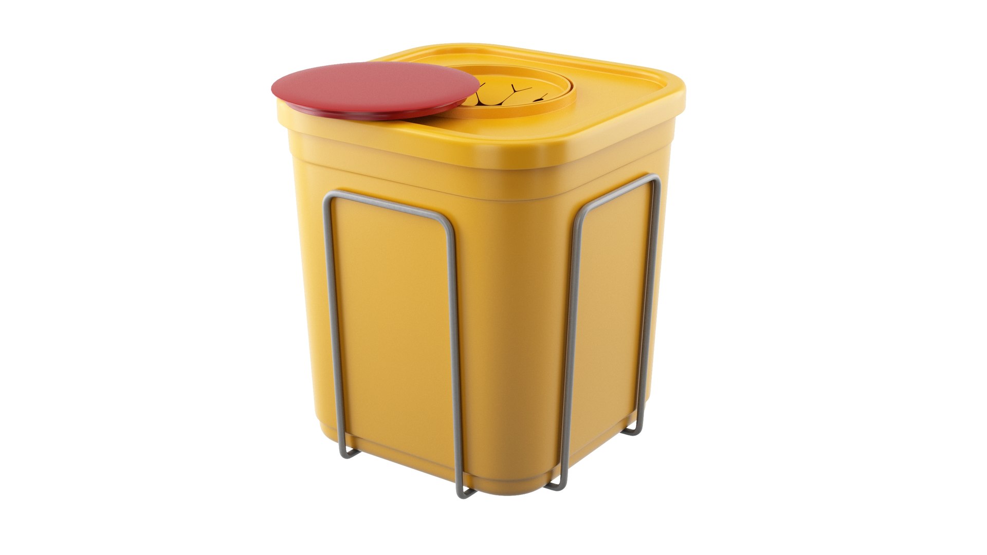 Sharps Container 3D Model - TurboSquid 2341151