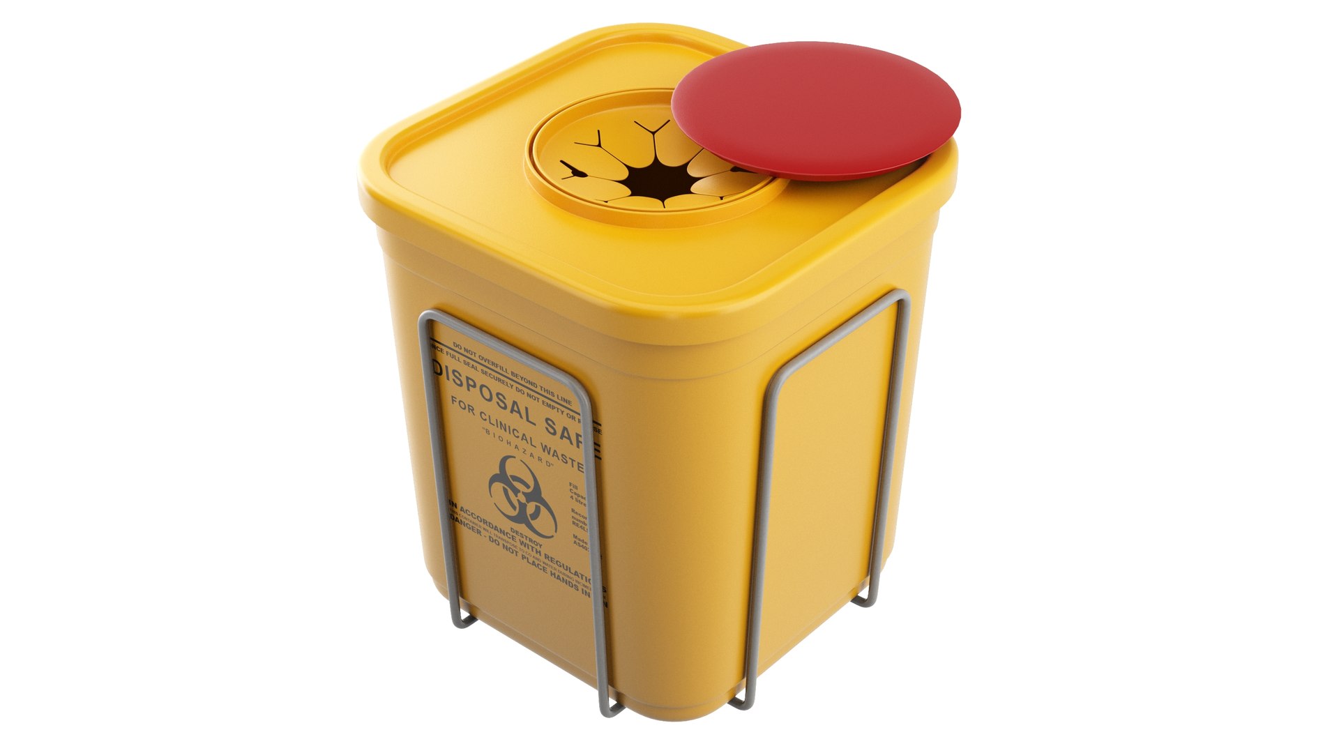 Sharps Container 3D Model - TurboSquid 2341151