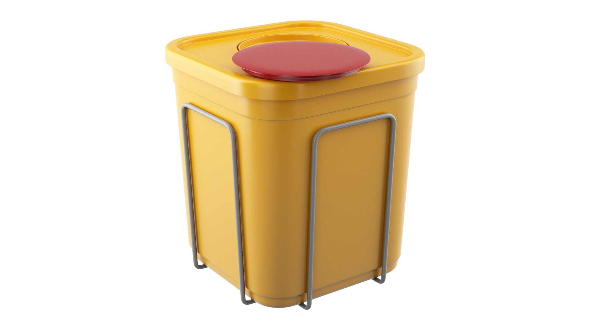 Sharps Container 3D Model - TurboSquid 2341151