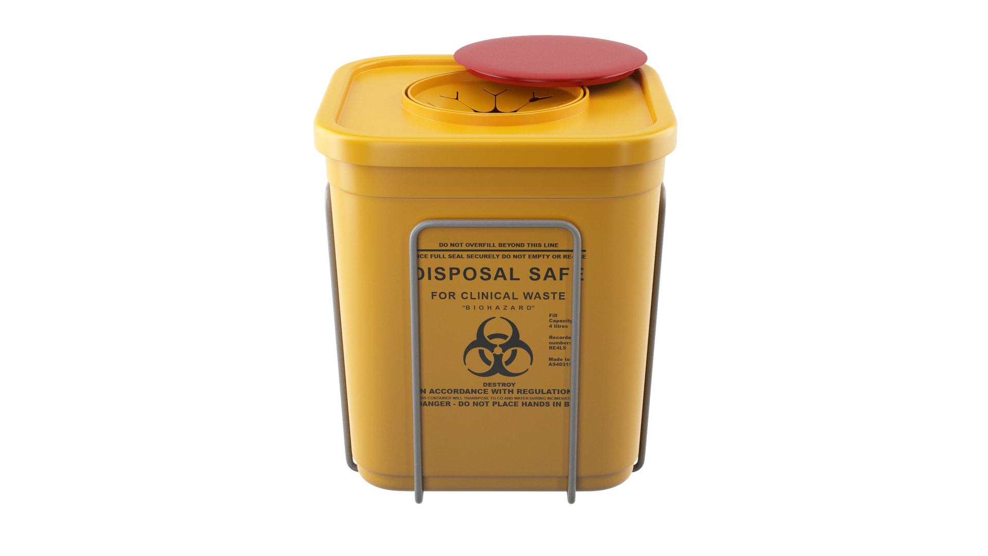 Sharps Container 3D Model - TurboSquid 2341151