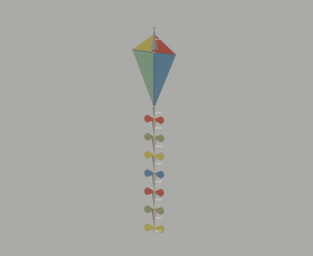 Kite 3D Model - TurboSquid 2198867