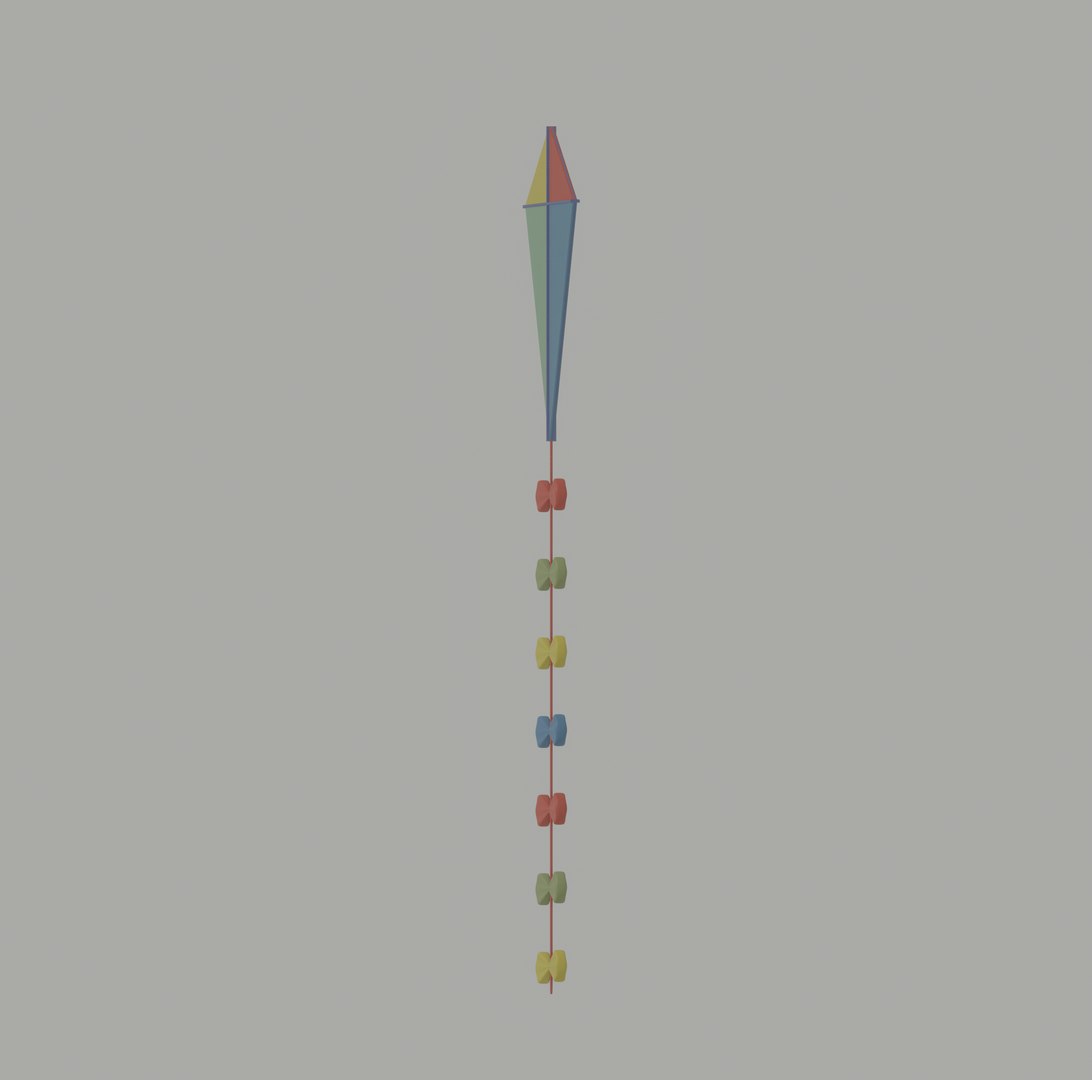 Kite 3D Model - TurboSquid 2198867