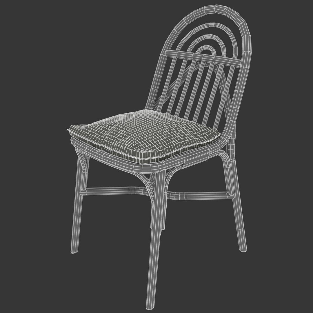 Rattan chair 3D - TurboSquid 1446664