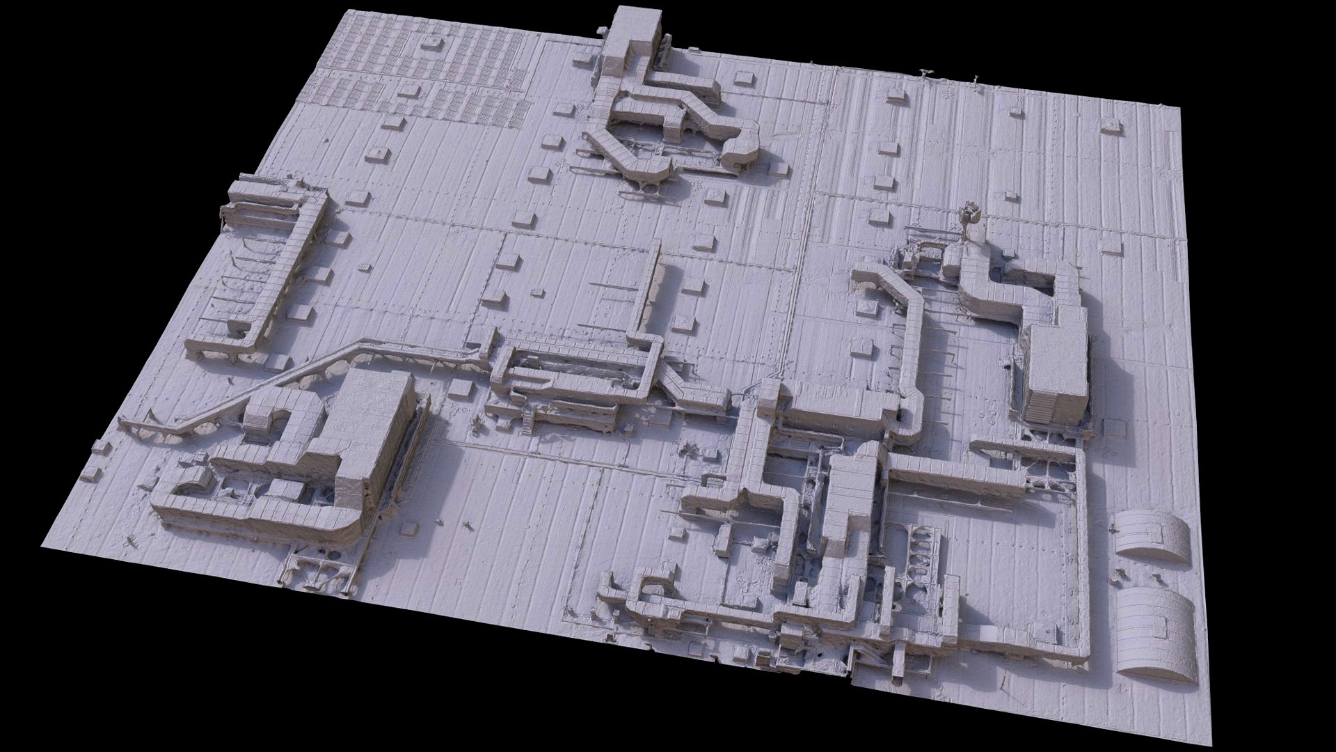 Factory Roof Airvents Vent-systems Kitbash Photogrammetry 3D Model - TurboSquid 2338401