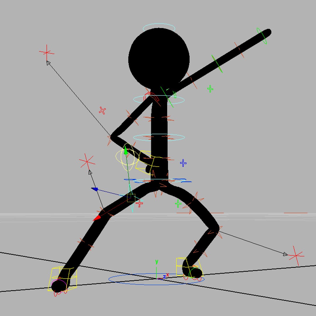 Stick Rigged 3D Model - TurboSquid 1182397