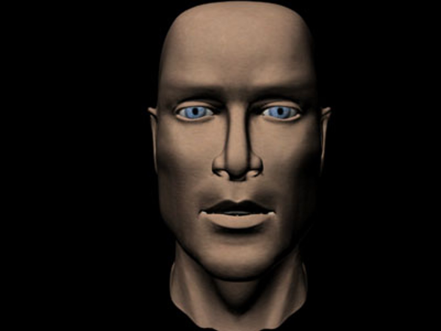 3d Model Man Head