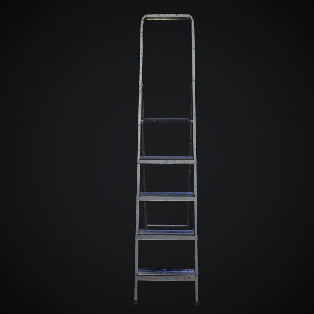 Work Step Ladder 3D Model - TurboSquid 1849787