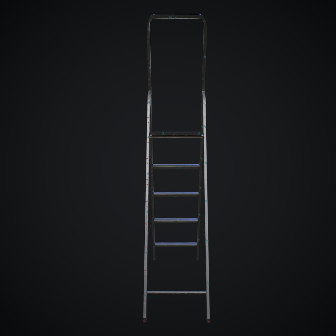 Work Step Ladder 3D Model - TurboSquid 1849787