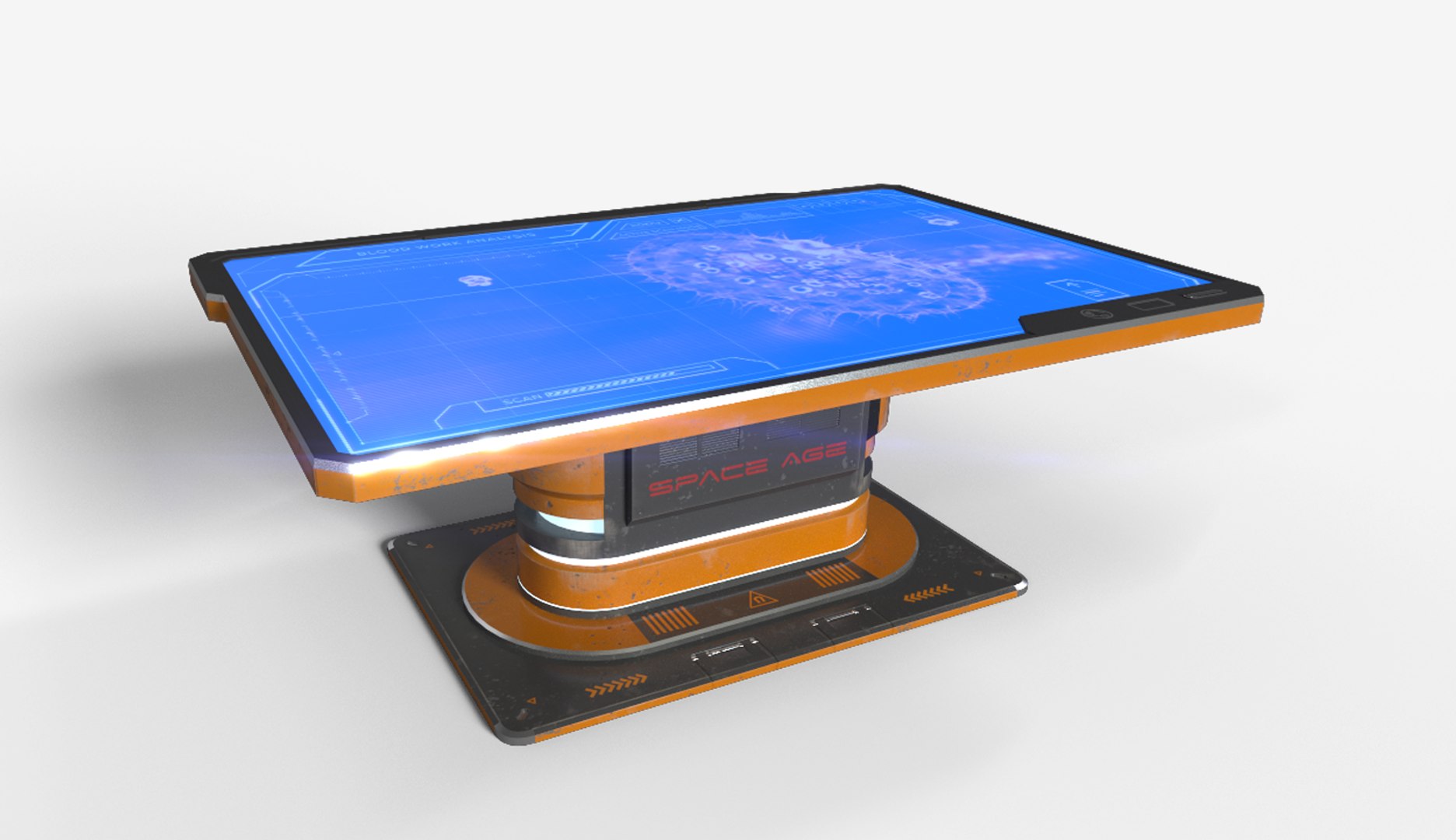 3D Sci - Fi Table Model | 1142168 | TurboSquid