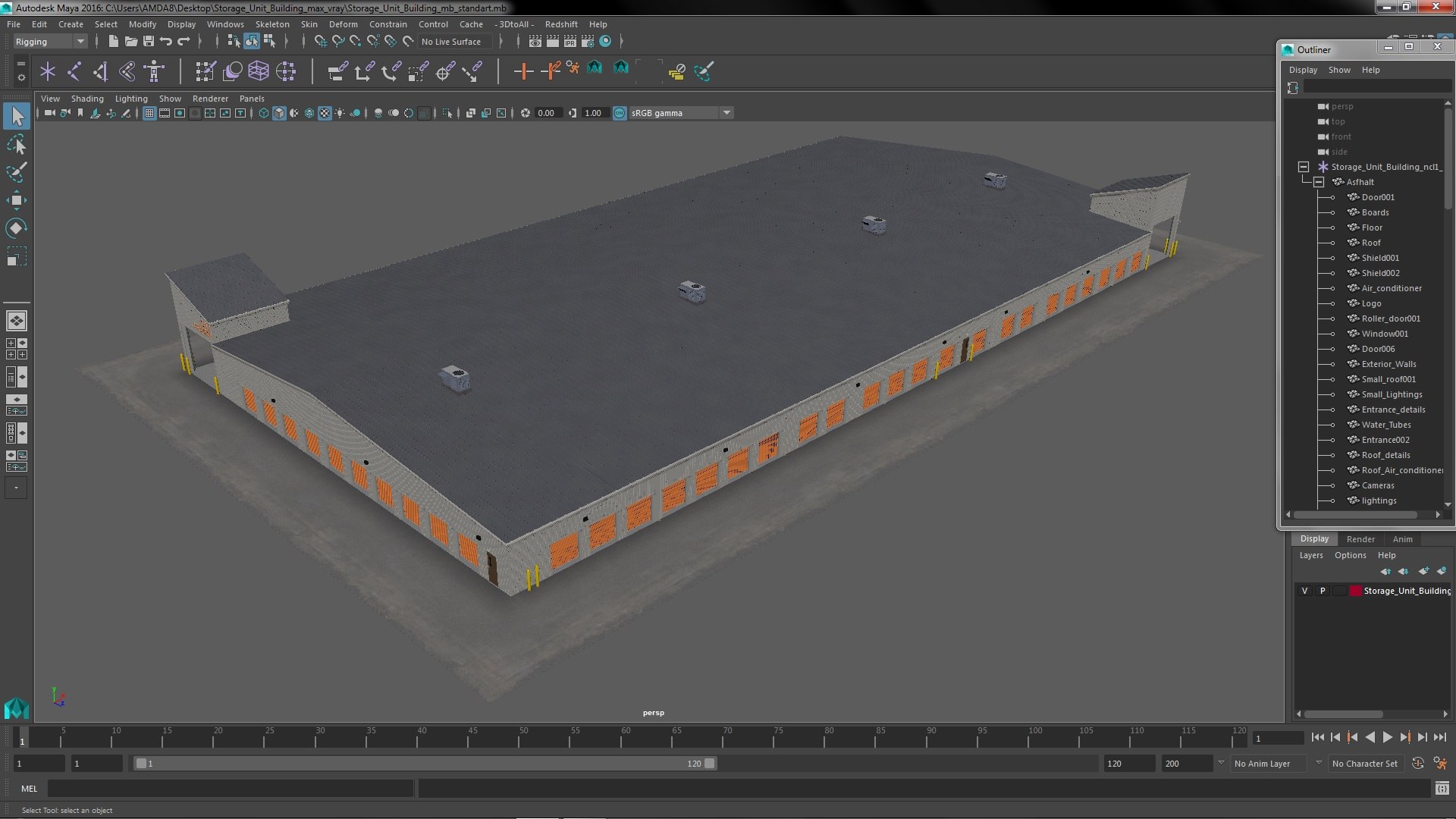 3D Storage Unit Building model - TurboSquid 2080762