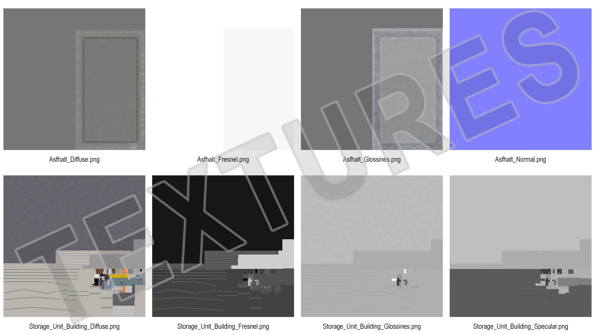 3D Storage Unit Building model - TurboSquid 2080762