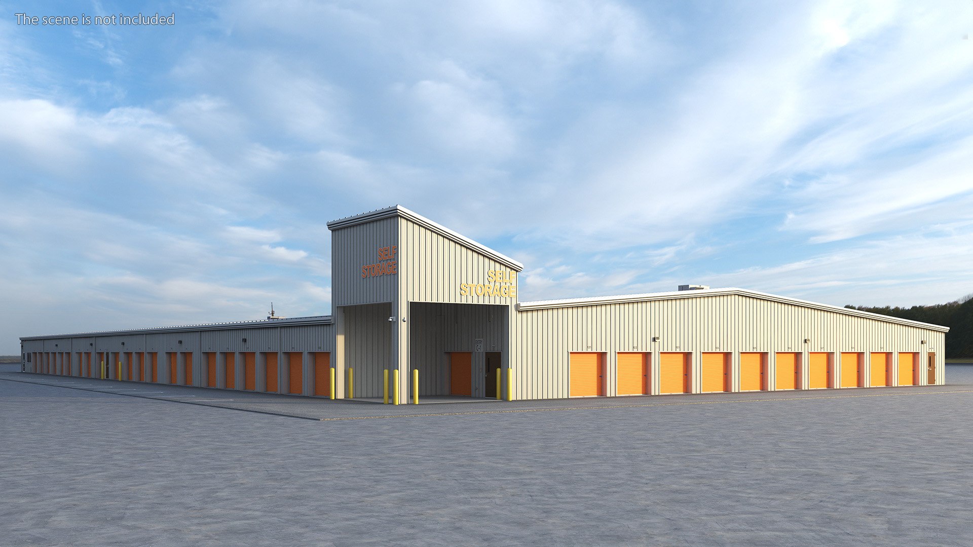 3D Storage Unit Building model - TurboSquid 2080762