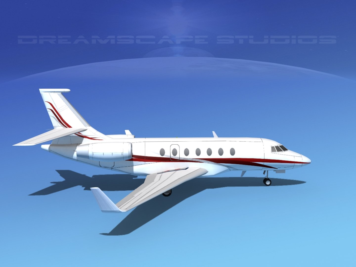 turbines falcon dassault 2000 3ds