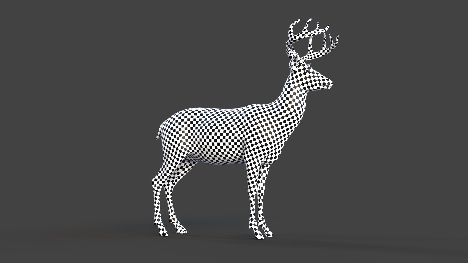 3D Male Deer - TurboSquid 1829518