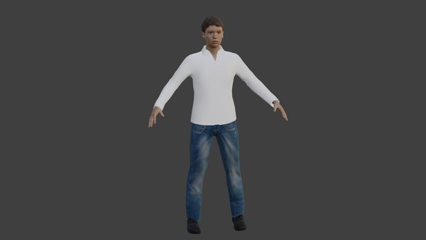 Man Unity Unreal model - TurboSquid 1828779