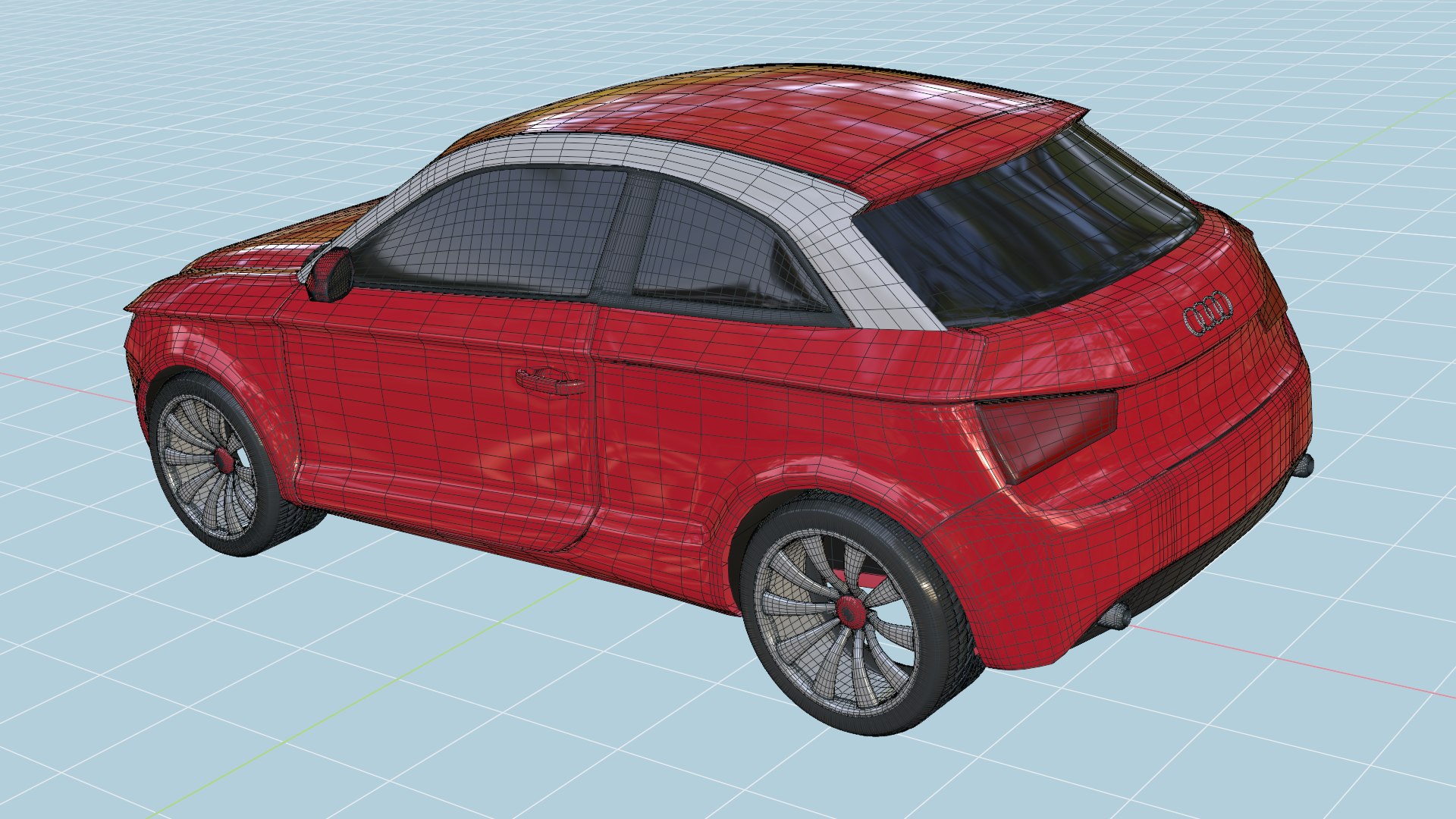 Audi A1 First Generation 3D - TurboSquid 2477037