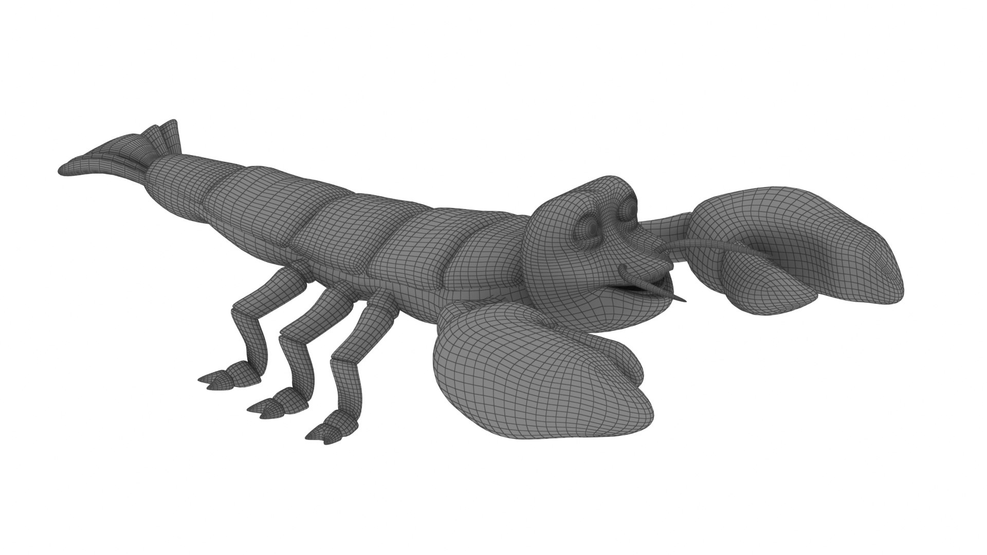 Cartoon Lobster 3D Model - TurboSquid 2097349