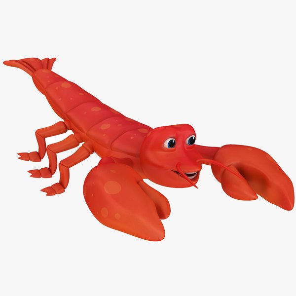 Cartoon Lobster 3D 모델 - TurboSquid 2097349