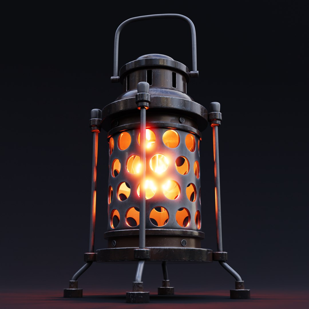 Old Lantern 3D Model - TurboSquid 1919021