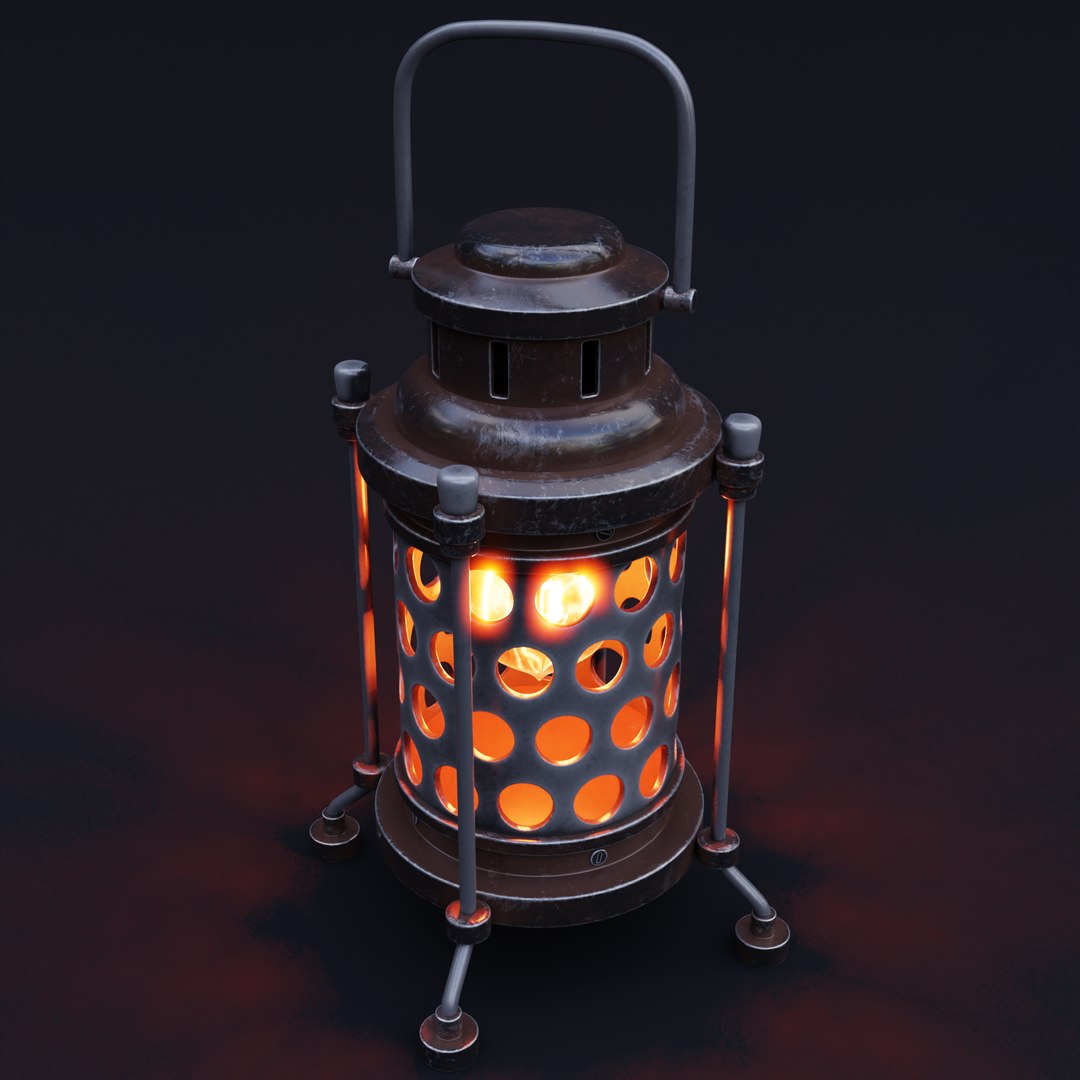 Old Lantern 3D Model - TurboSquid 1919021