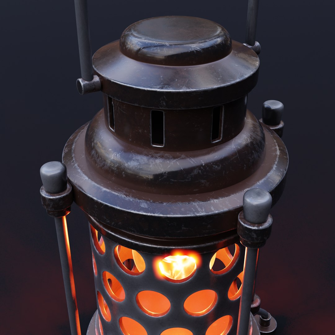 Old Lantern 3D Model - TurboSquid 1919021