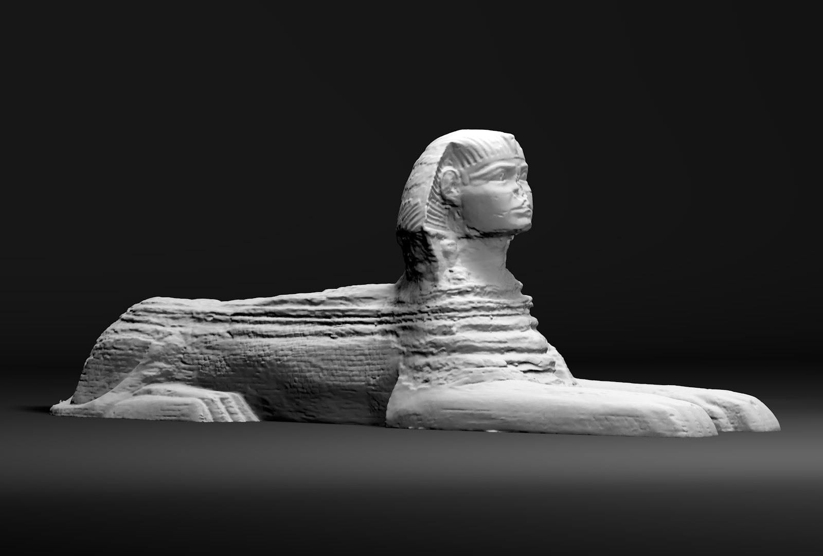 3D Great Sphinx Giza Model - TurboSquid 1589169
