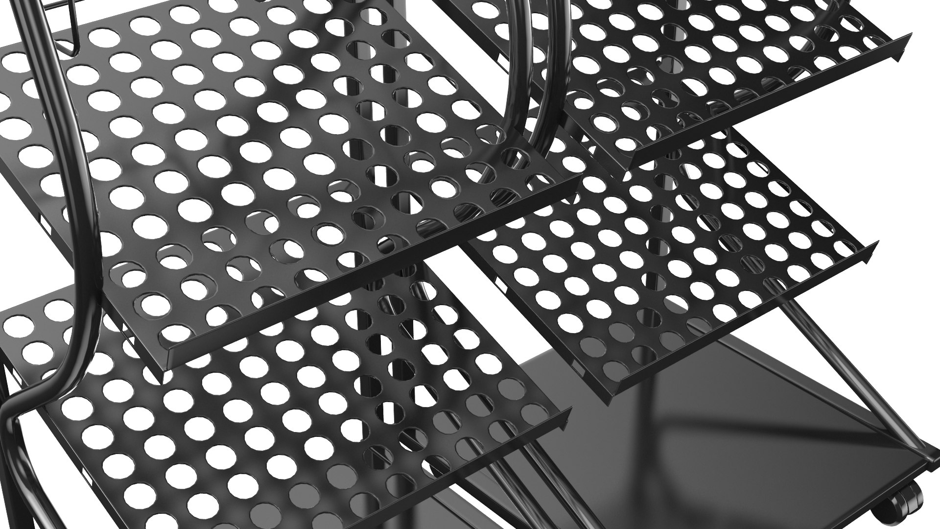 Three Detailed Magazine Racks With Magazines 3D - TurboSquid 2131525