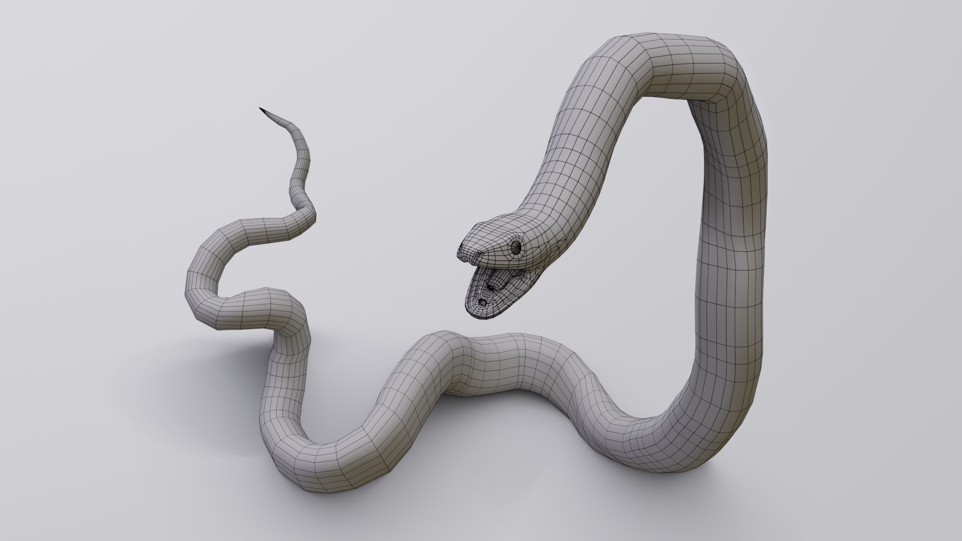 3D scarlet king snake model - TurboSquid 1264918