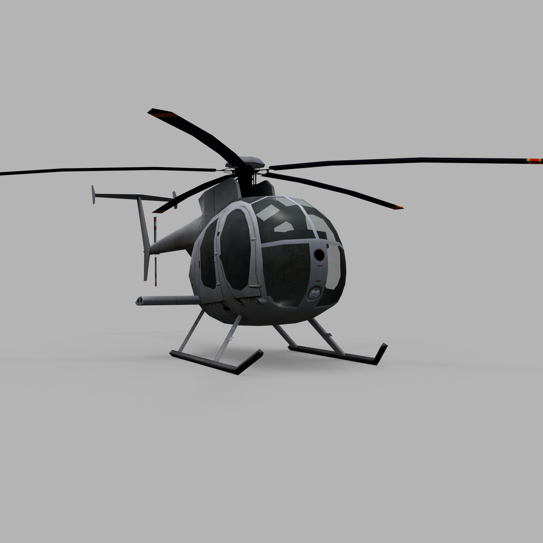 md-500 helicopter 3ds free