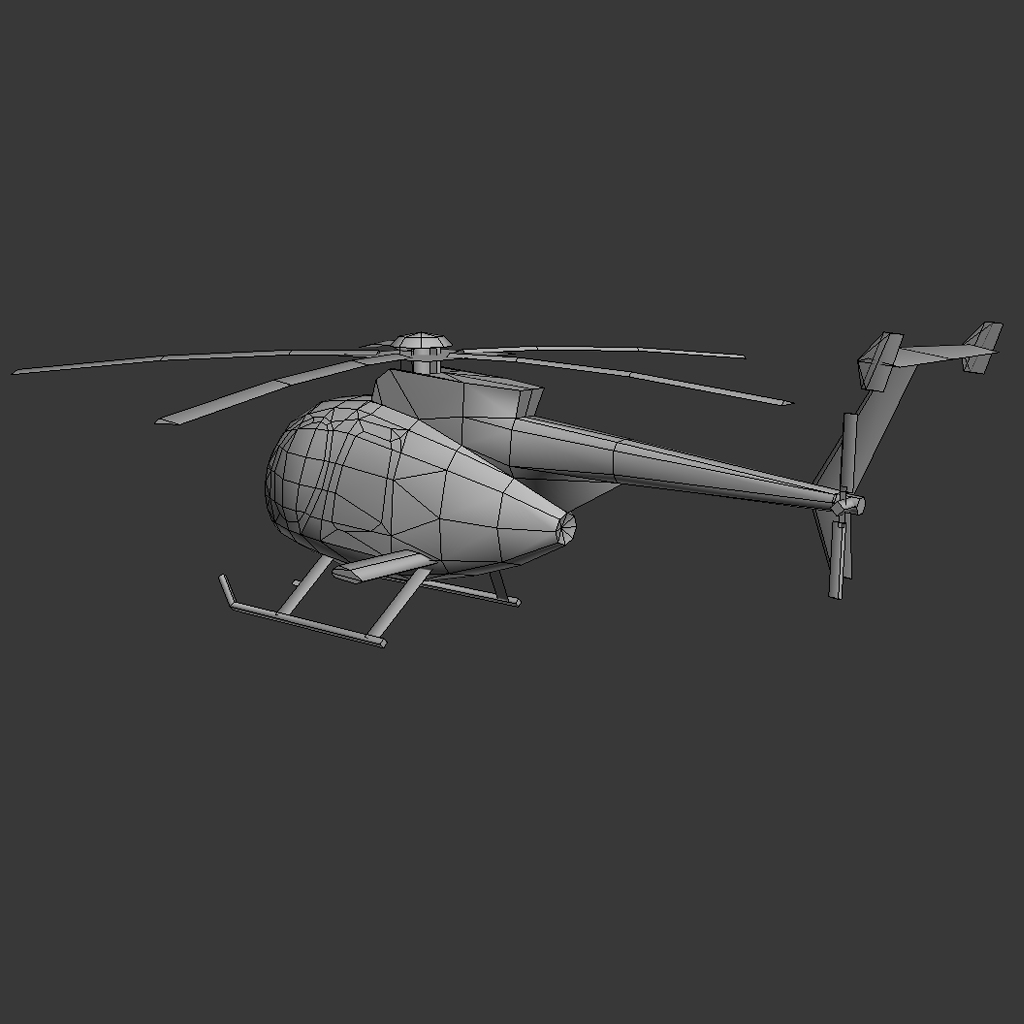 md-500 helicopter 3ds free