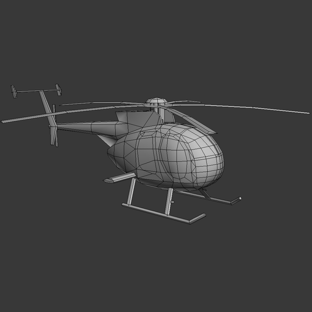 md-500 helicopter 3ds free