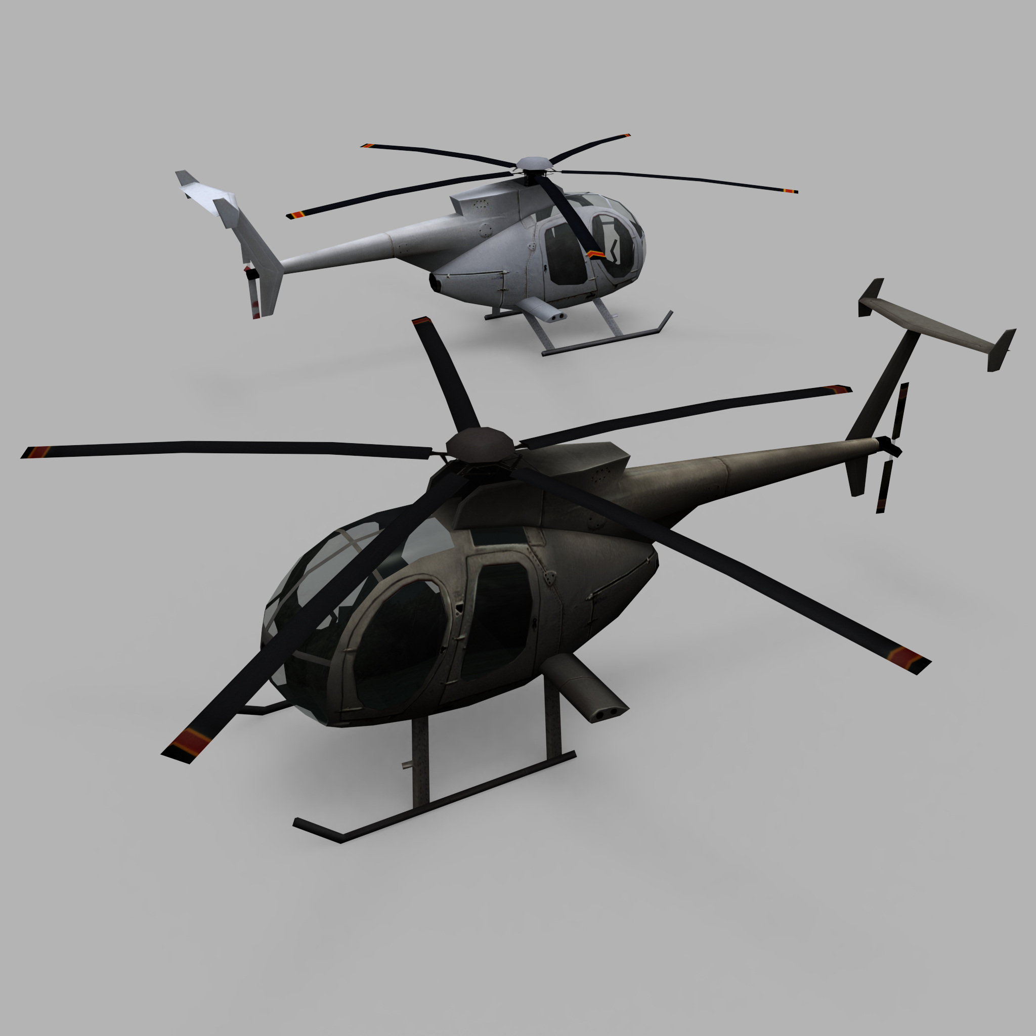 md-500 helicopter 3ds free