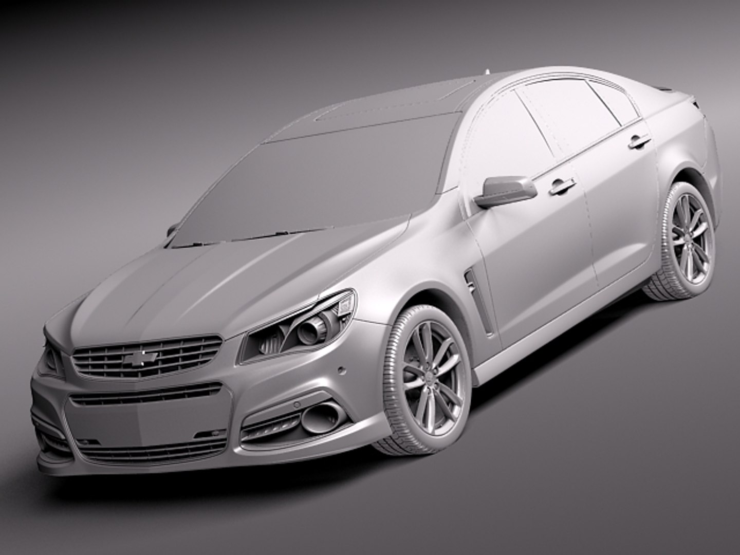 2013 2014 Chevrolet Chevy 3d Model
