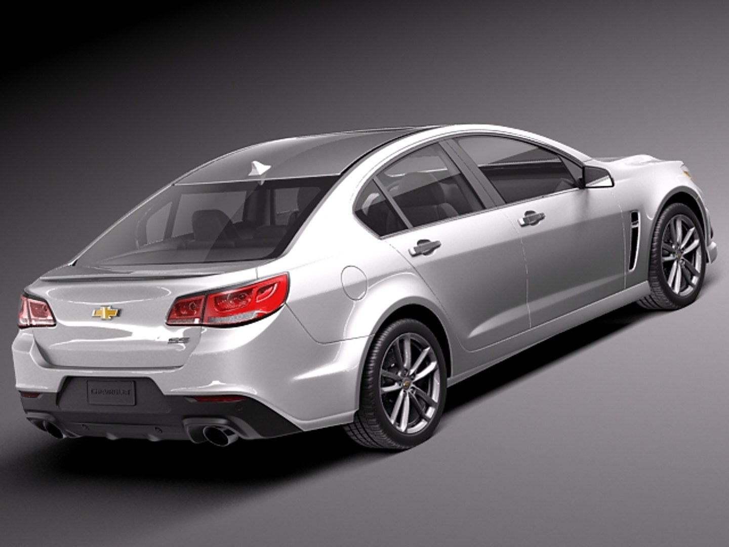 2013 2014 Chevrolet Chevy 3d Model