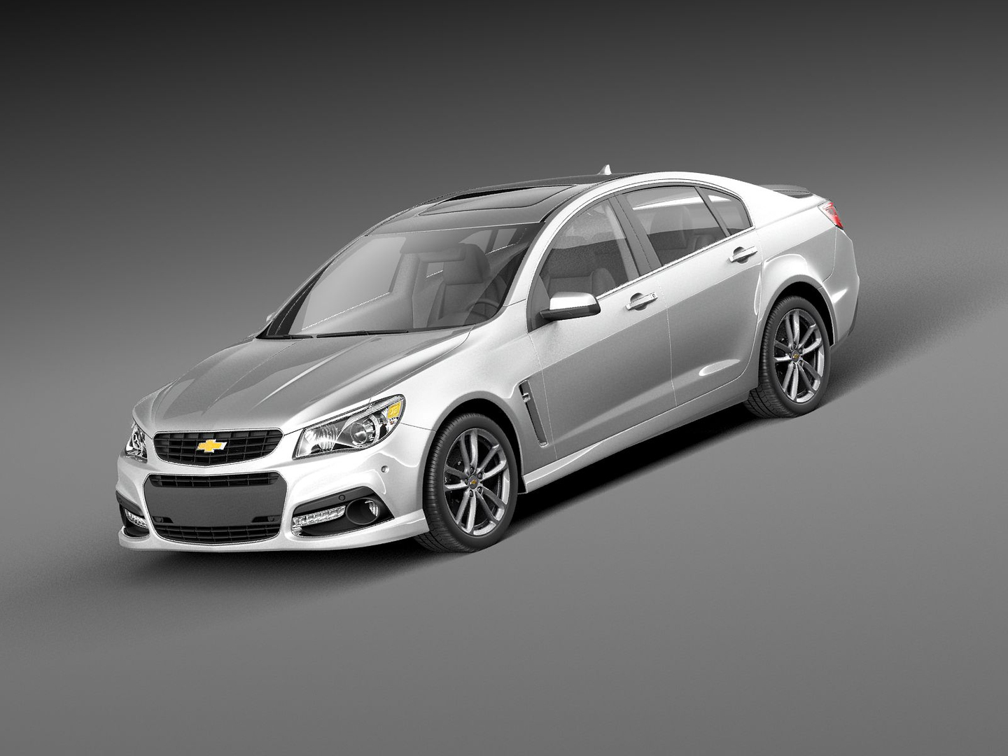 2013 2014 Chevrolet Chevy 3d Model