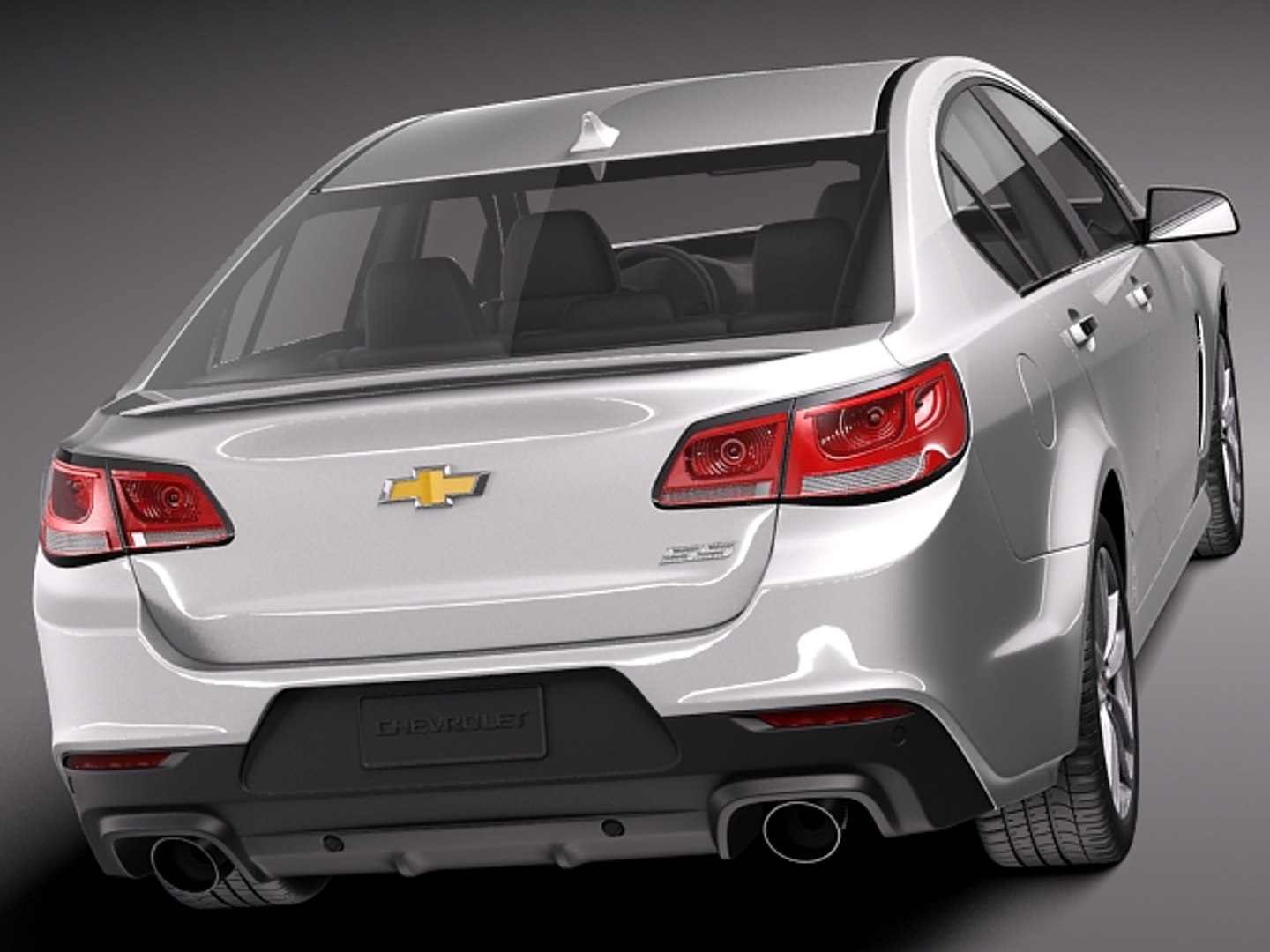 2013 2014 Chevrolet Chevy 3d Model