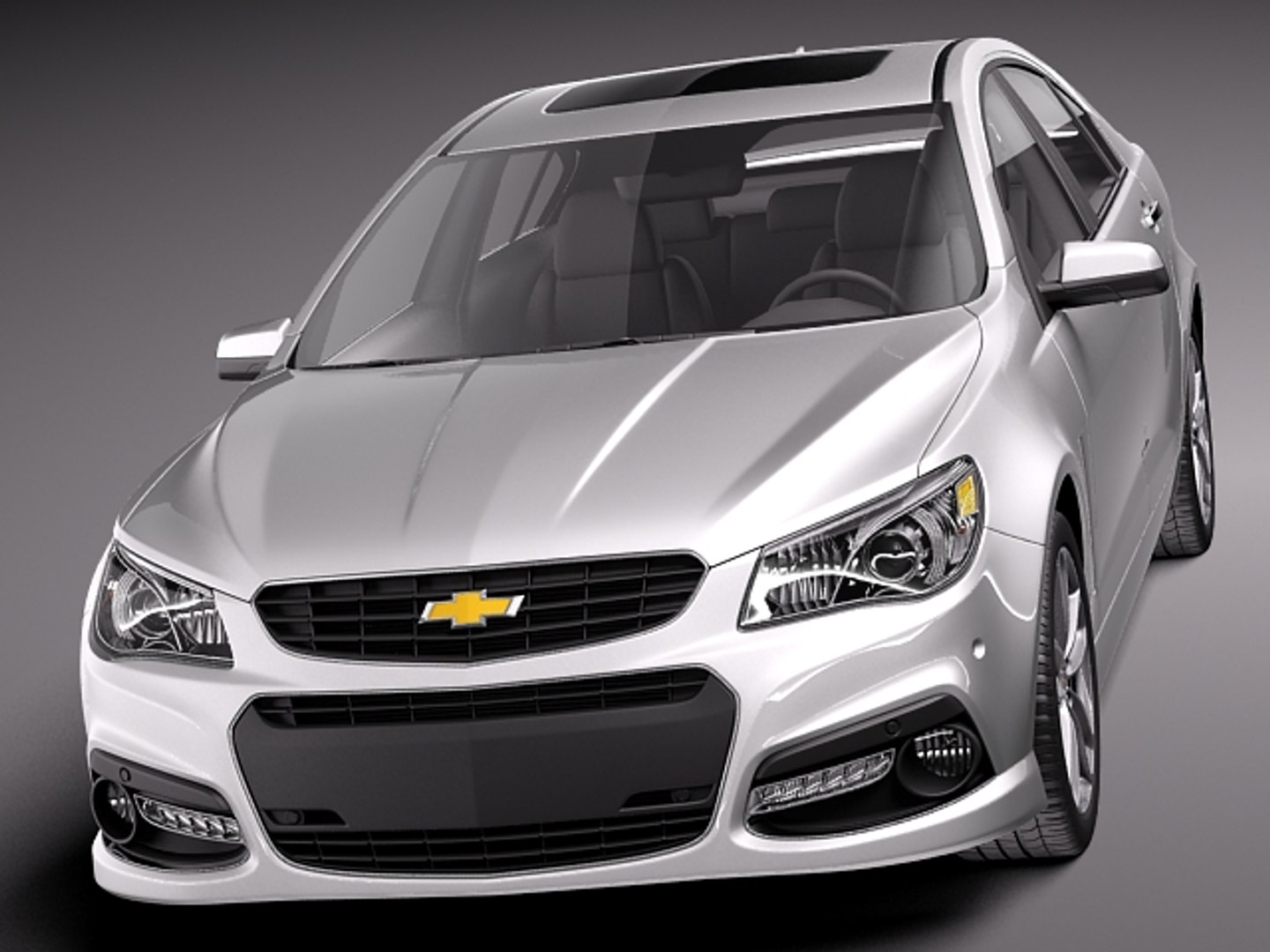 2013 2014 Chevrolet Chevy 3d Model