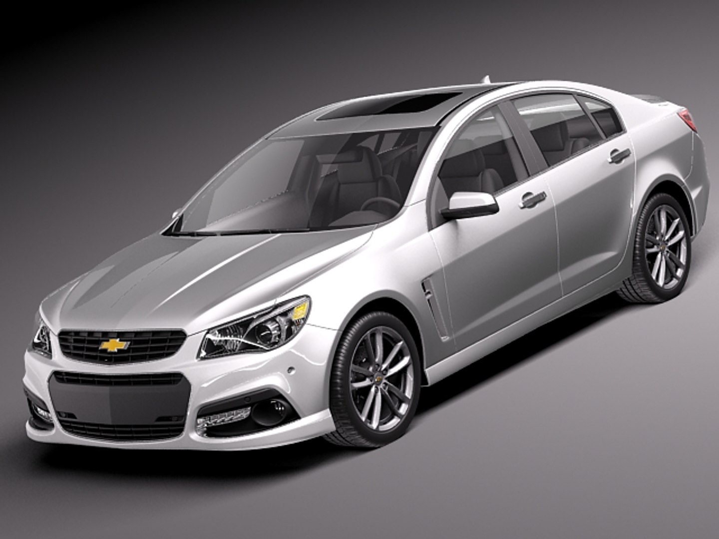 2013 2014 Chevrolet Chevy 3d Model