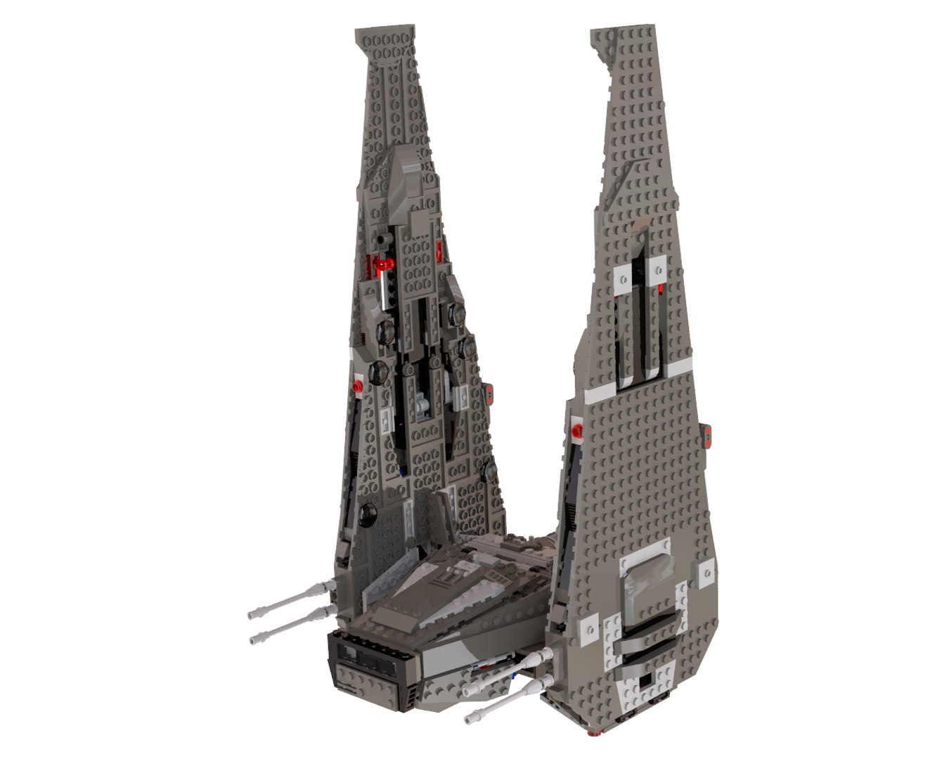 Lego Command Shuttle 3d Model