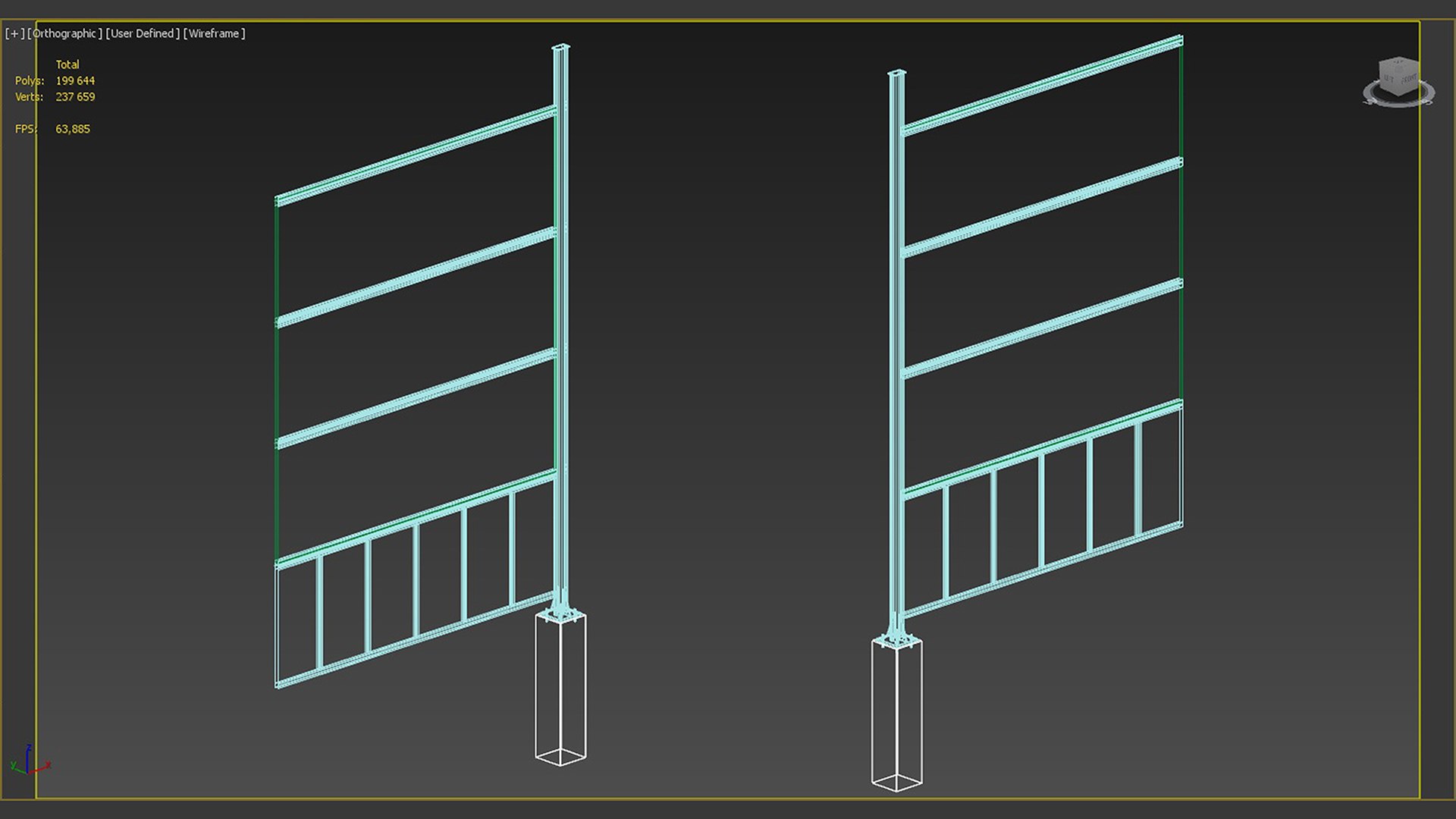 3D Noise Barrier - TurboSquid 1612674
